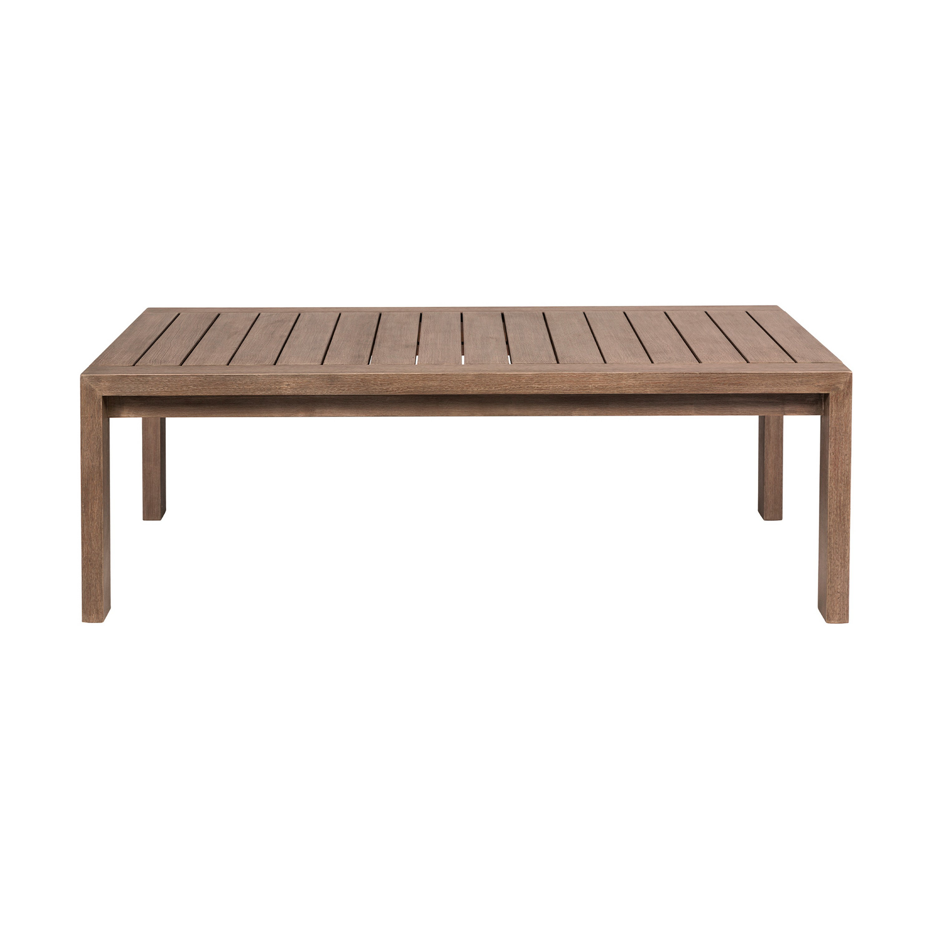 Loon Peak® Doliver Rectangular 52'' L x 28'' W Outdoor Coffee Table ...