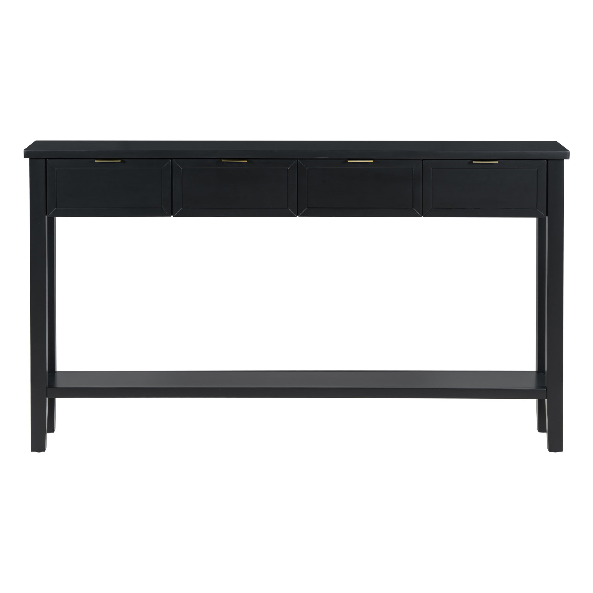 Latitude Run® Modern high-quality entrance console table with 4 ...