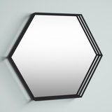 Wayfair | Hexagon Wall Mirrors You'll Love in 2024