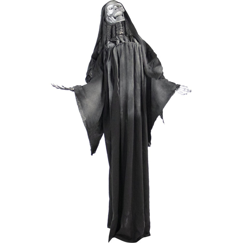 The Holiday Aisle® Life-Size Animated Grim Reaper Prop With And ...
