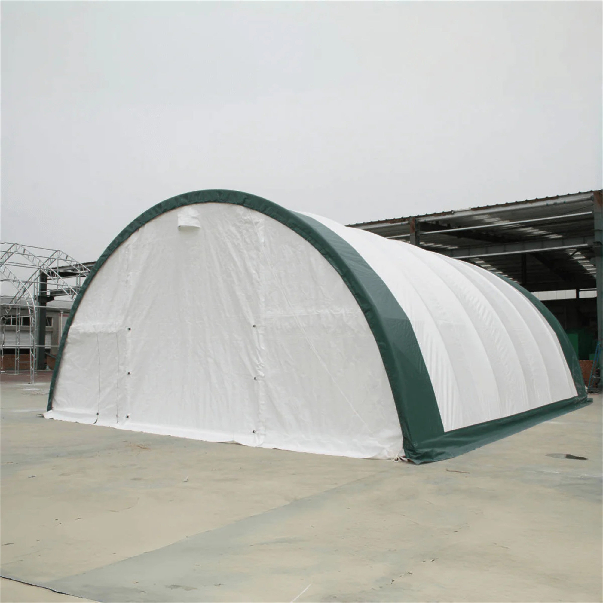 HLILish Single Truss Arch Storage Shelter 11Oz PE - Wayfair Canada