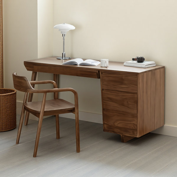 Walnut Desks You'll Love | Wayfair