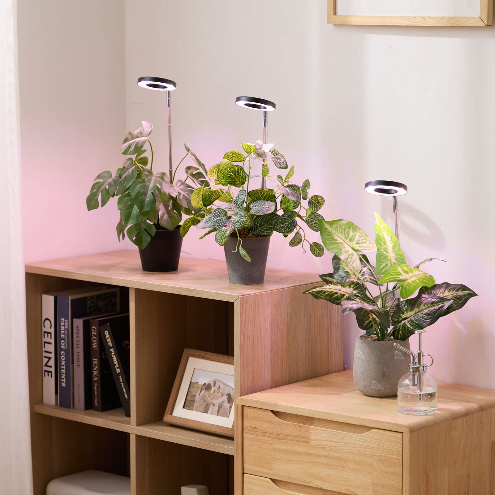 UNIVERSAL WINDOW SOLUTIONS Plant Grow Light, LED Growing Light Full ...