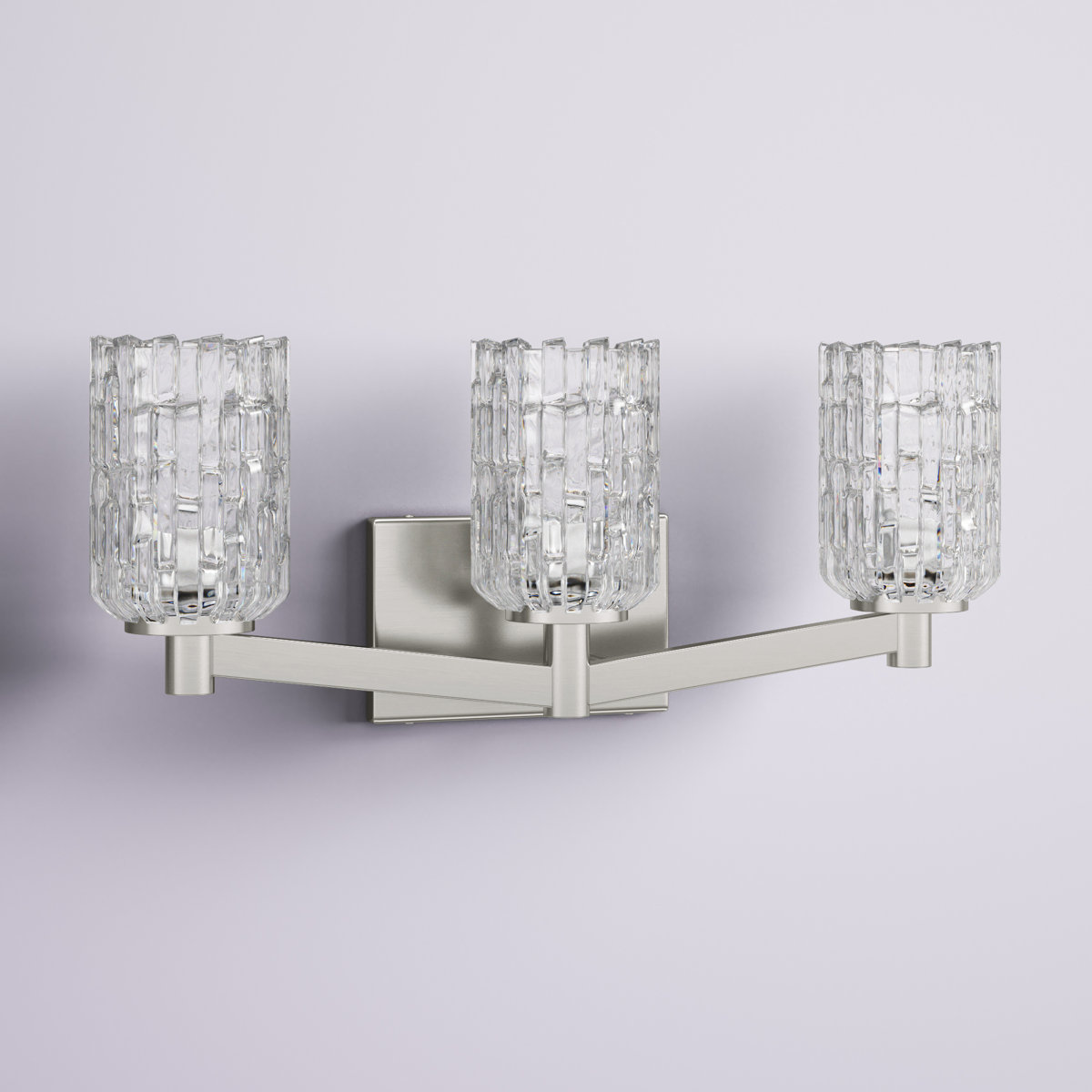 Etta Avenue™ Samson 3-Light Dimmable Vanity Light & Reviews | Wayfair