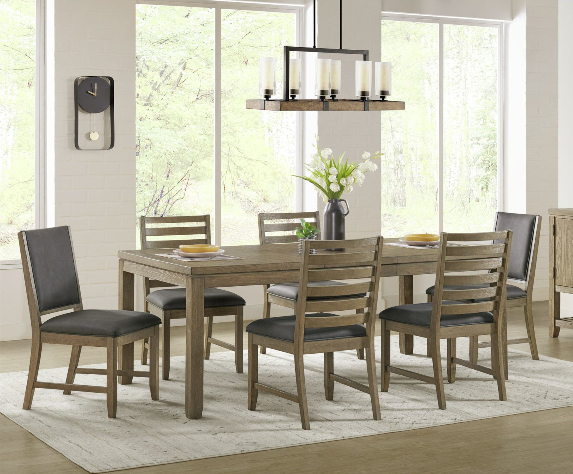 Gracie Oaks Lorrell Extendable Dining Set | Wayfair