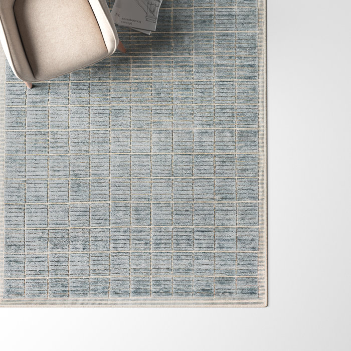 AllModern Jacey Handmade Tufted Gray Area Rug & Reviews | Wayfair