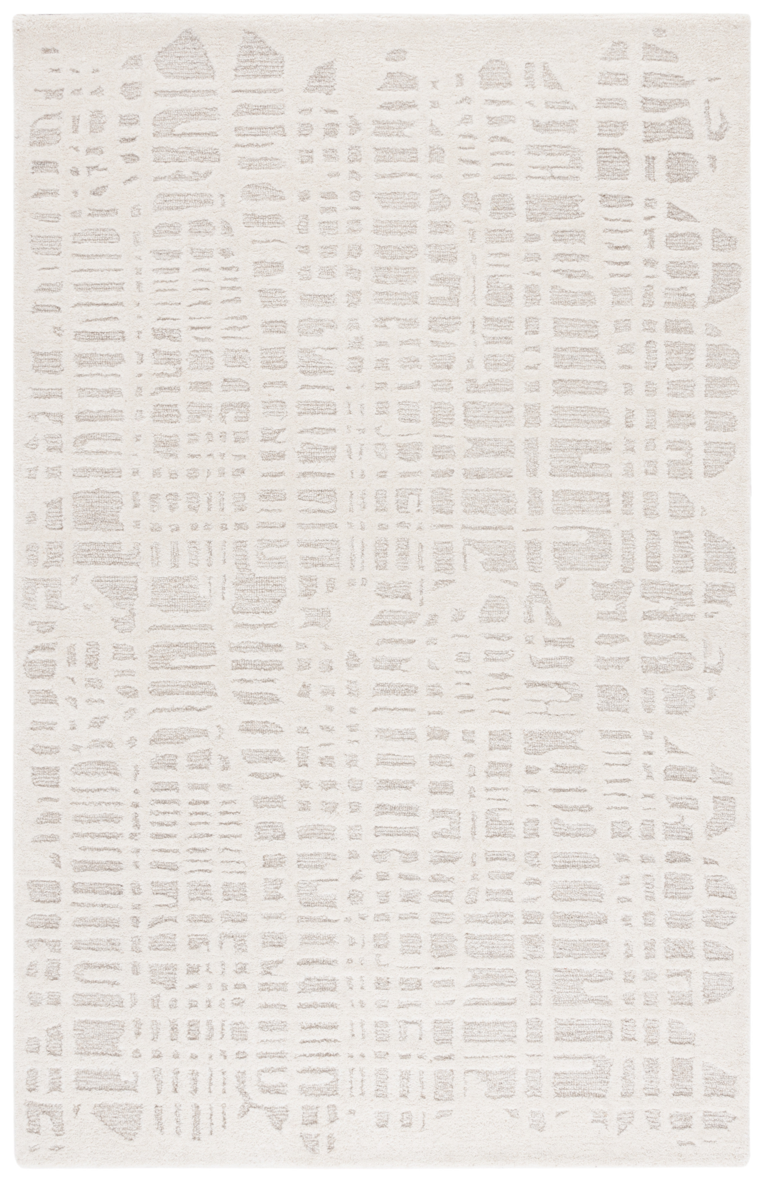 Brayden Studio® Gourdon 535 Hand Tufted Wool/Cotton Abstract Indoor Use ...