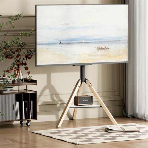 Symple Stuff Tripod Easel Tv Stand For 40 To 75 Inch Lcd Led Screen ...