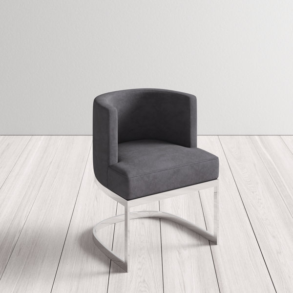 Everly Quinn Barnier Wingback Arm Chair & Reviews | Wayfair