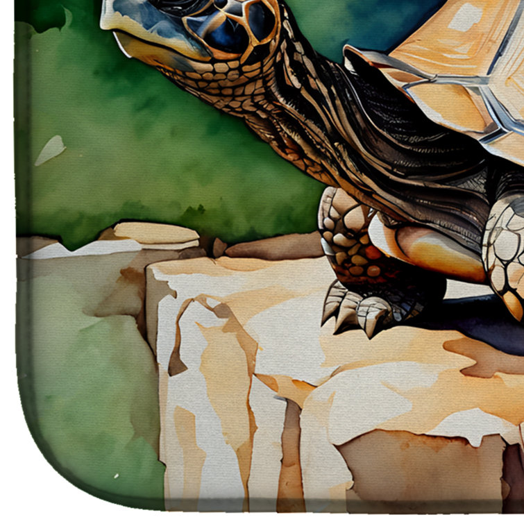 Caroline's Treasures Turtles Tortoises Dish Drying Mat - Wayfair Canada