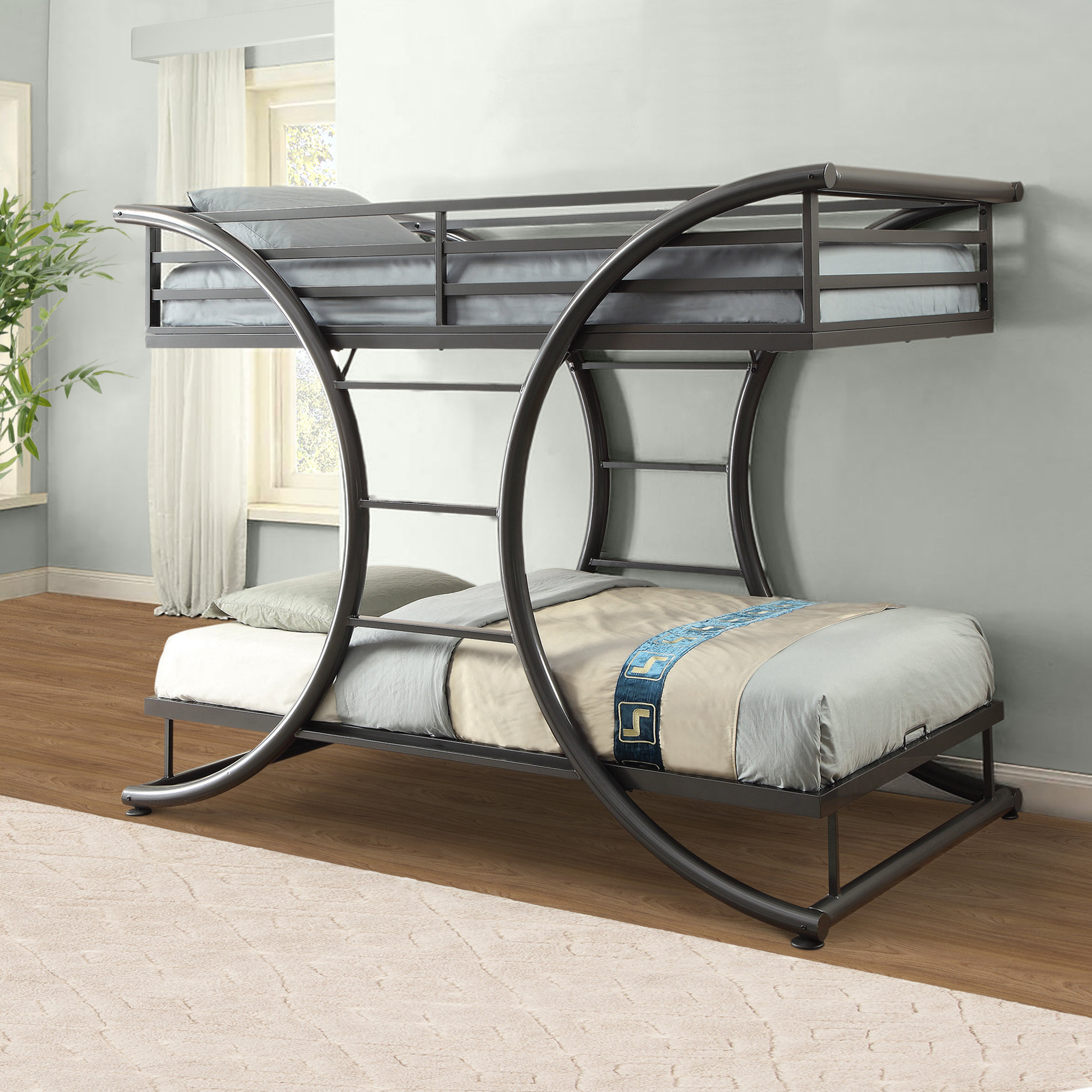 Mason & Marbles Weston Twin over Twin Standard Bunk and Loft ...