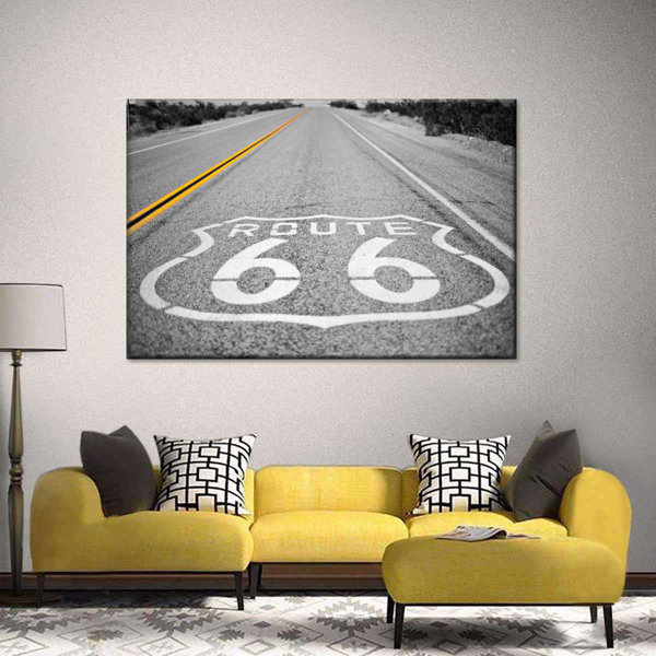 Ebern Designs " Route 66 Open Road " by L. C. Sutton Creations ...