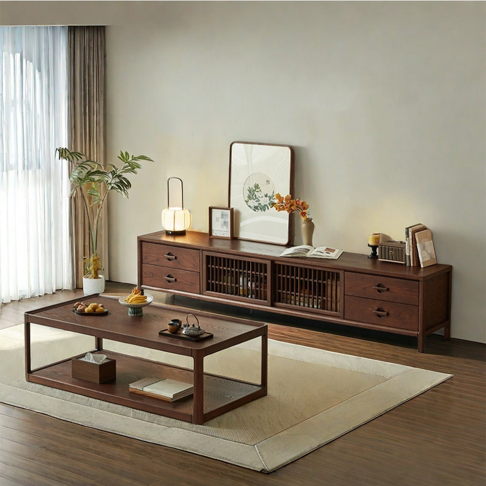 moonlight design TV stand coffee table combination | Wayfair