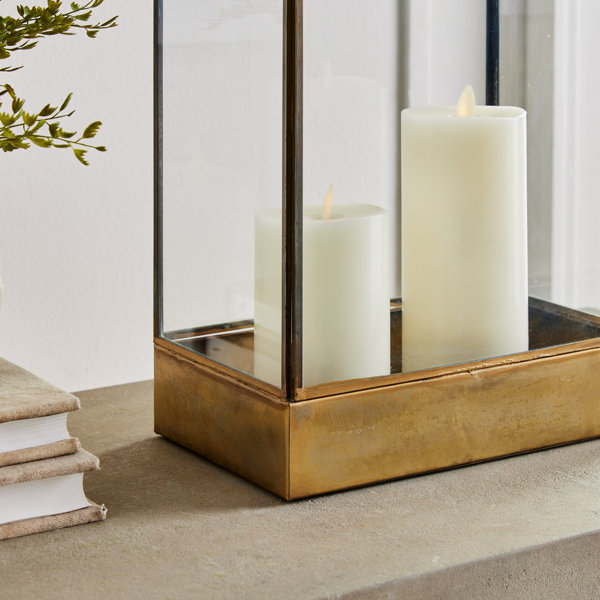 Wade Logan® Whobrey Glass Tabletop Hurricane | Wayfair