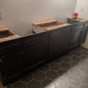 Bond Tile Turner 10" Hexagon Concrete Look Porcelain Floor & Wall Tile ...