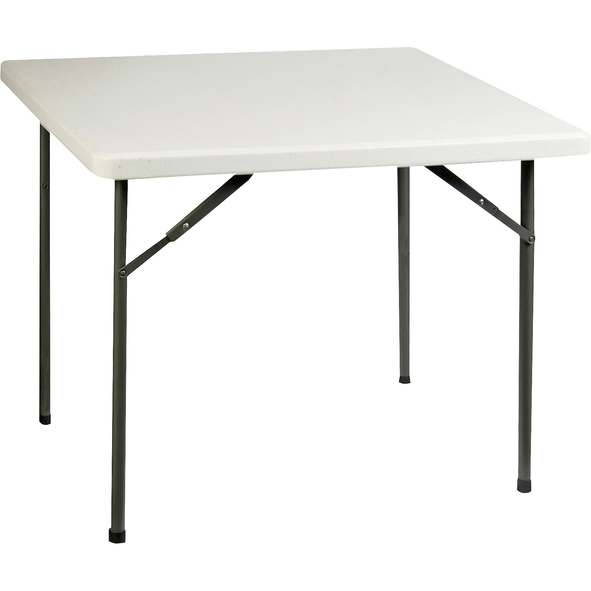 Lorell 36" Plastic Square Portable Folding Table & Reviews | Wayfair
