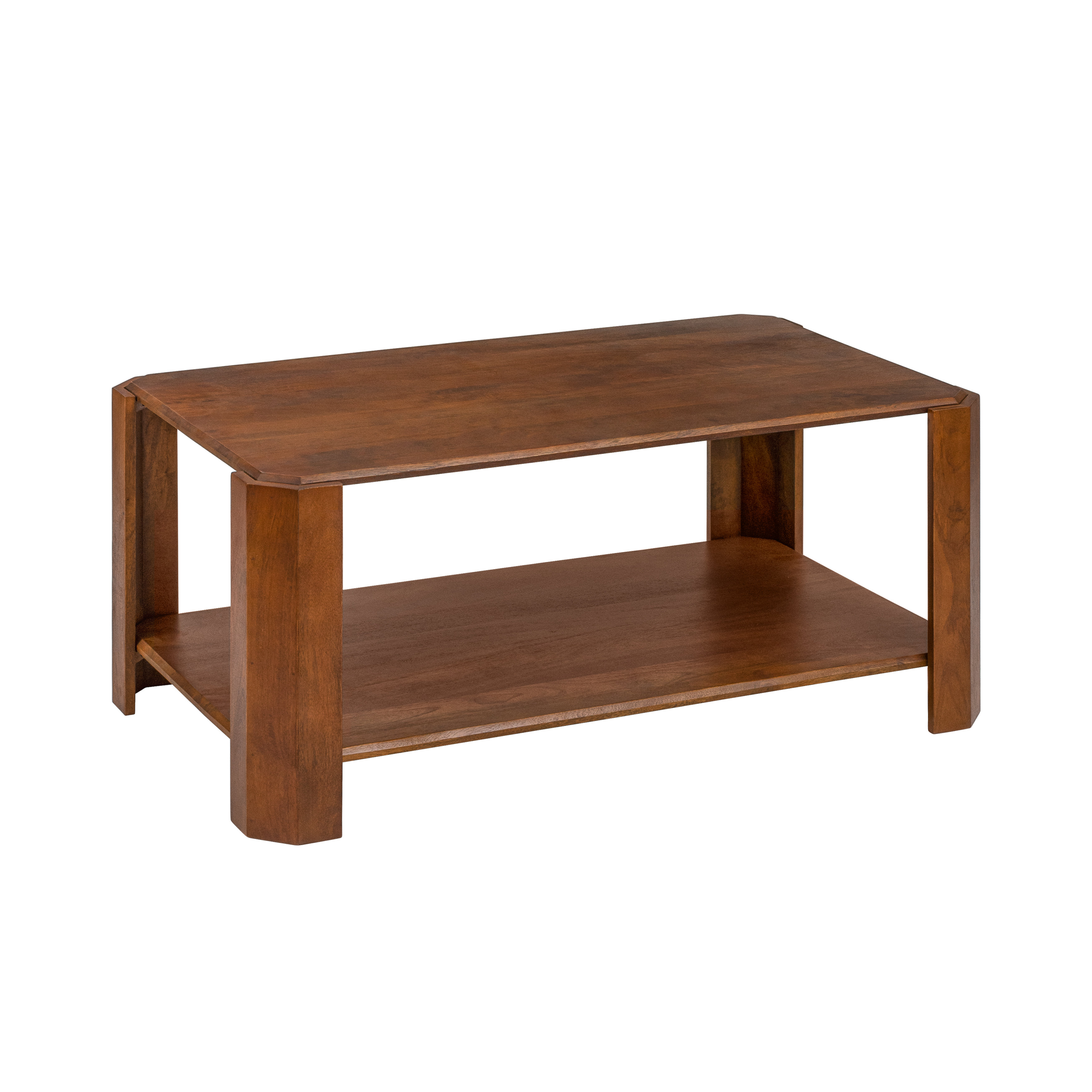 Millwood Pines Isla Solid Wood Coffee Table | Wayfair
