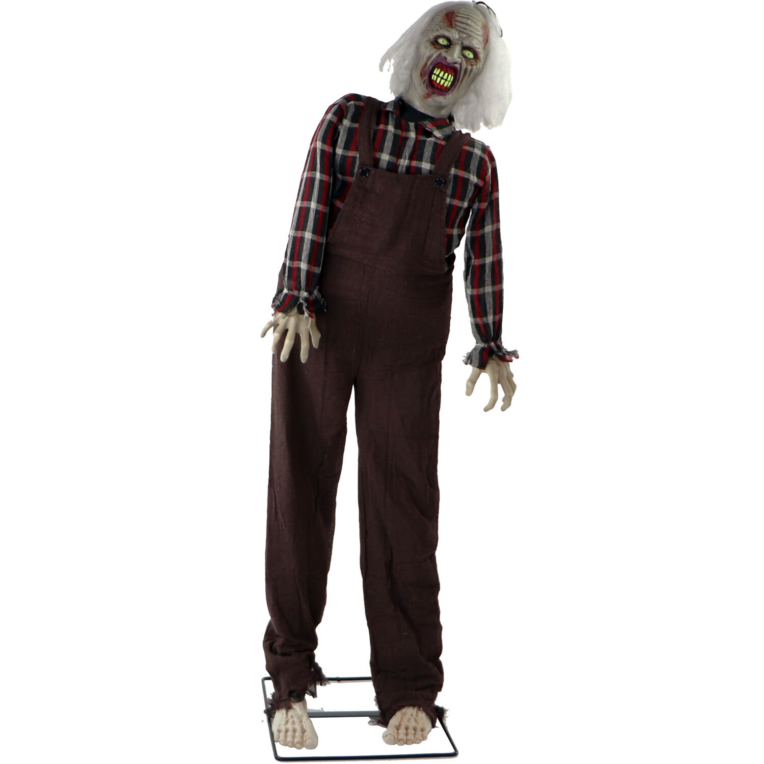 Haunted Hill Farm Life-Size Animatronic Zombie Figurine | Wayfair
