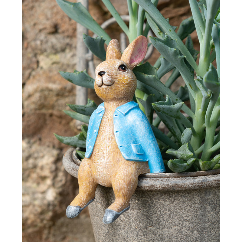 Jardinopia Beatrix Potter Peter Rabbit Sitting on Pot Pot Buddy Pot ...