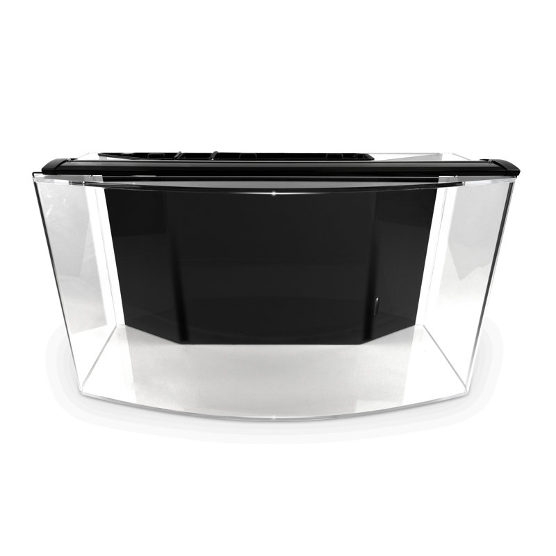 SeaClear Acrylic Seaclear 46 Gal System II Bowfront Acrylic Aquarium ...