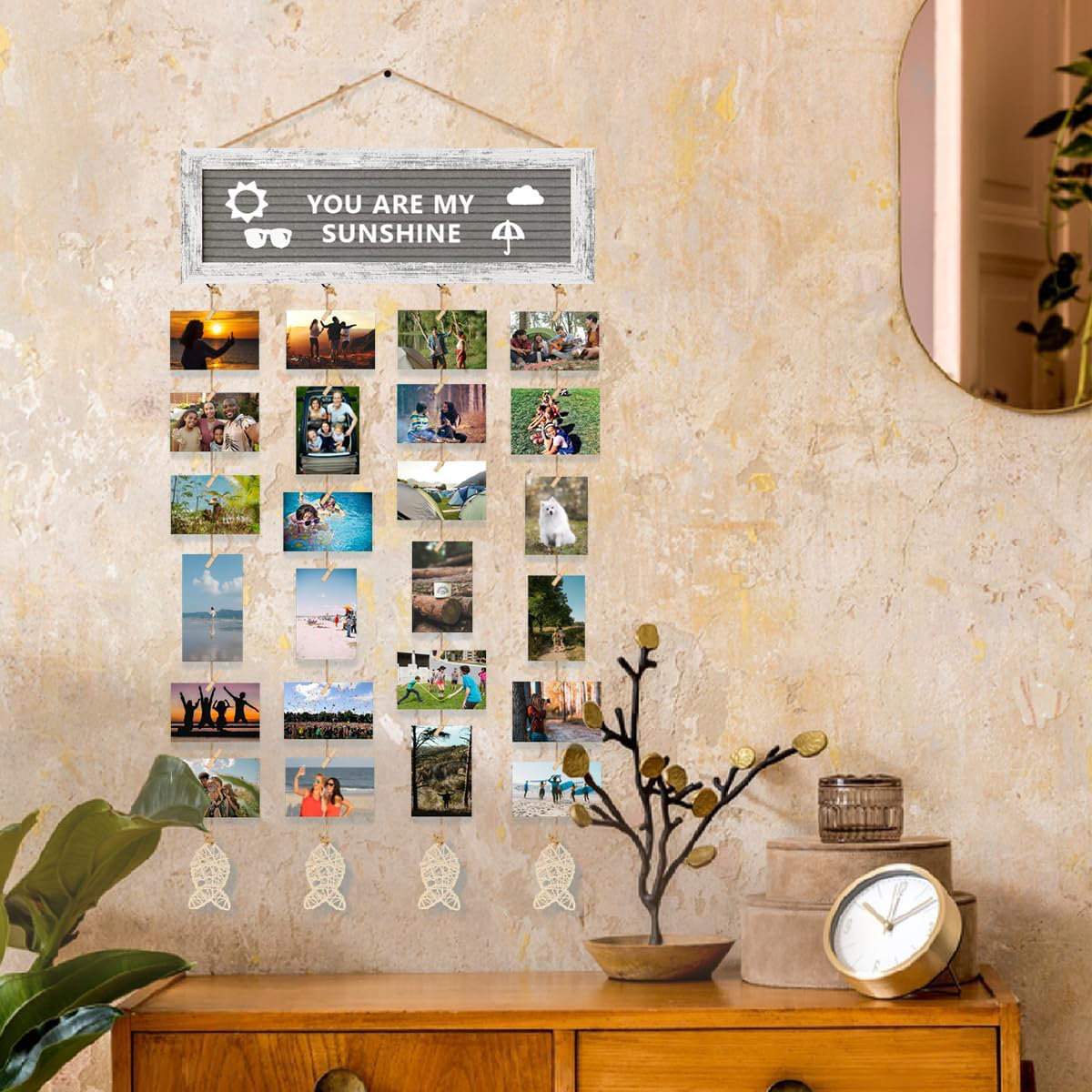 Ophelia & Co. Picture Frames Collage Wall Decor Hanging Photo Display ...