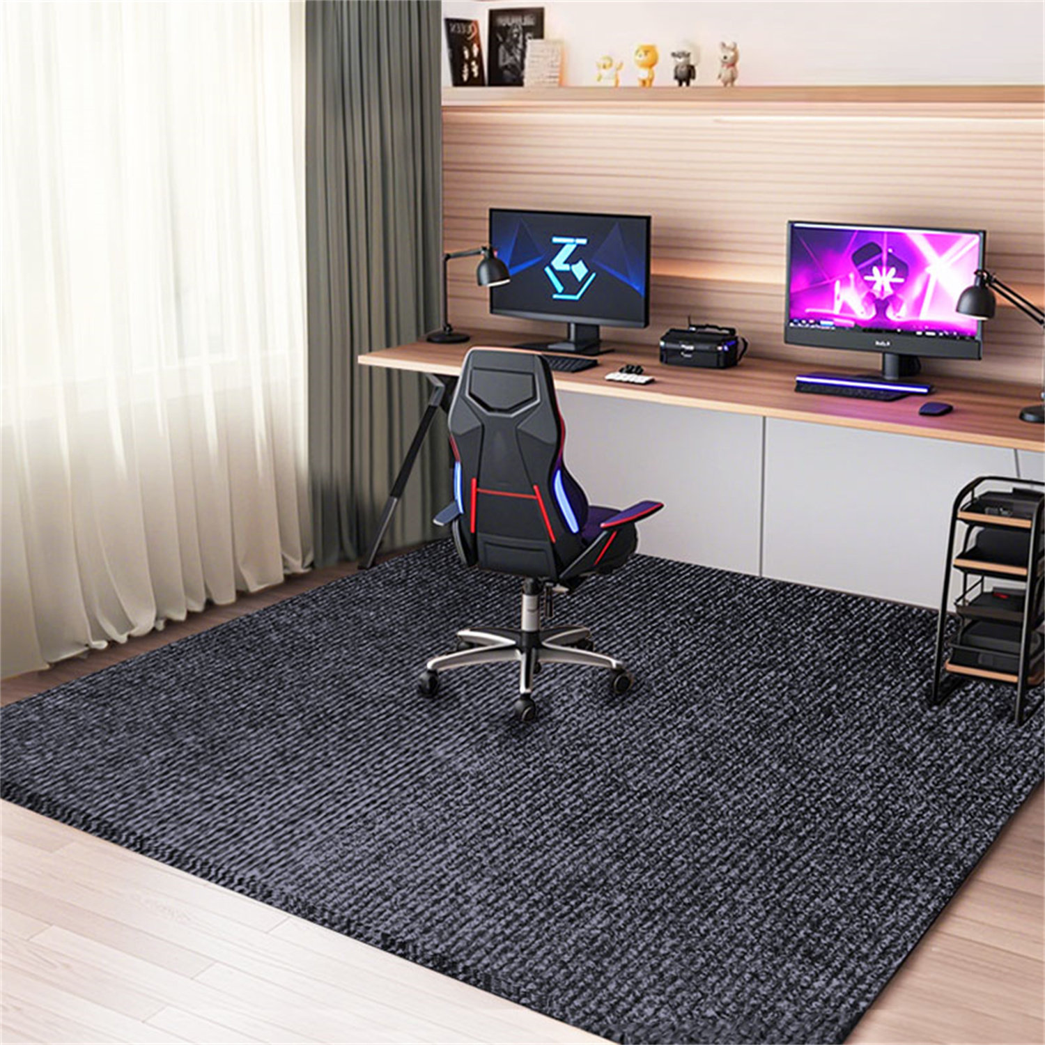 JINXI Computer Chair Mat, Desk Chair Swivel Chair, Gaming Chair Mat ...