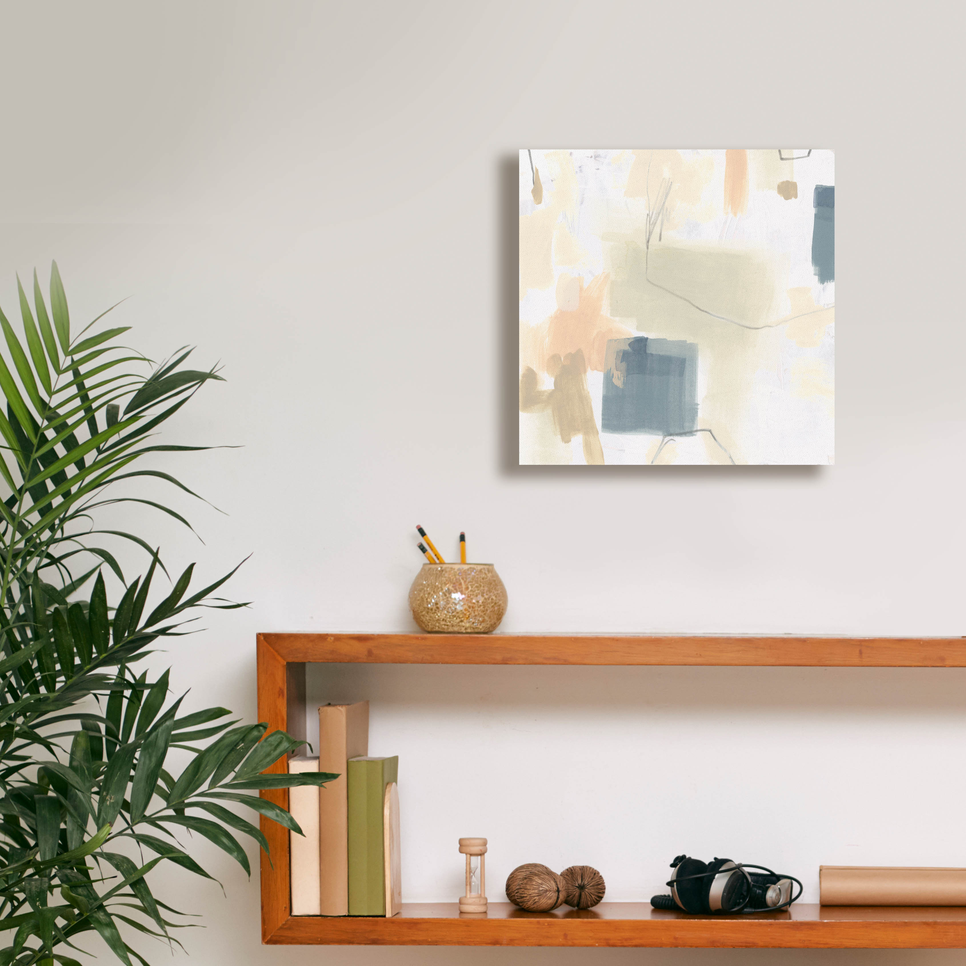 George Oliver 'Plaster Line 2' by June Erica Vess Canvas Wall Art | Wayfair