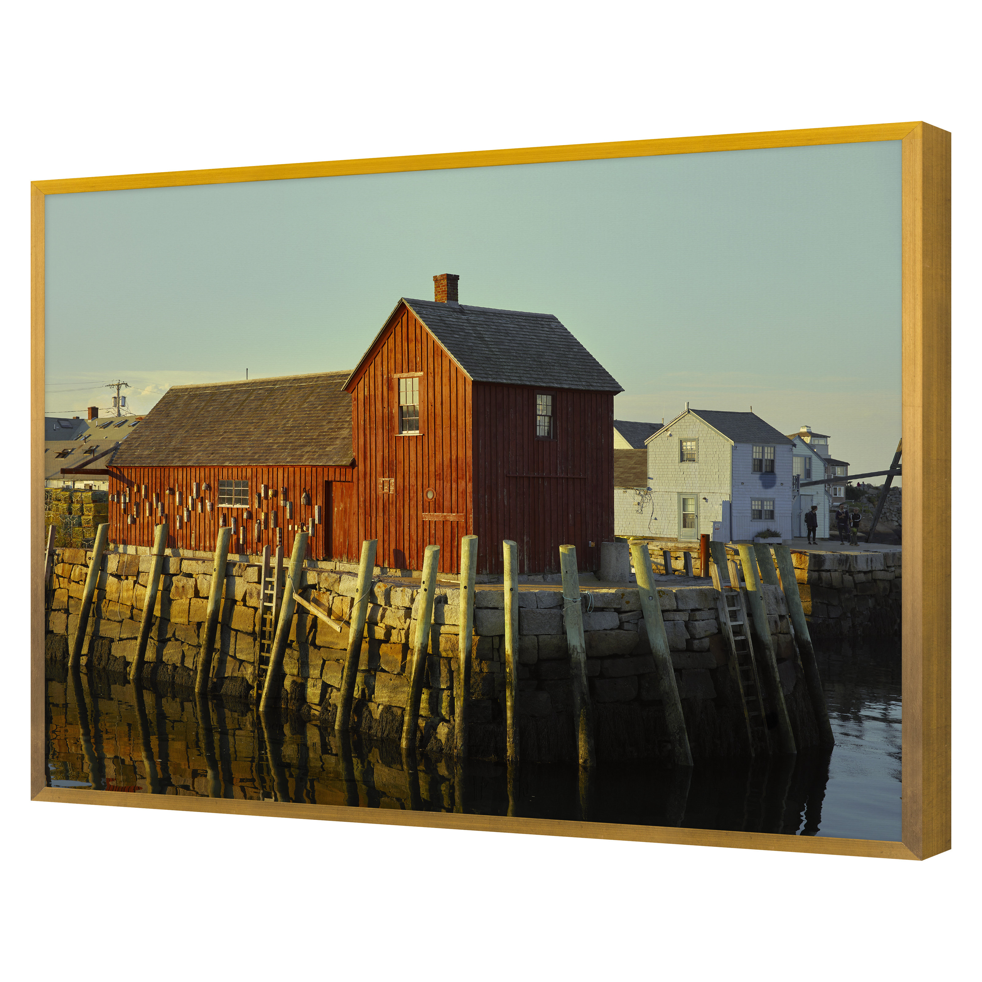 Grand Image Home Wharf by Kate Woodman - Single Picture Frame Print on ...