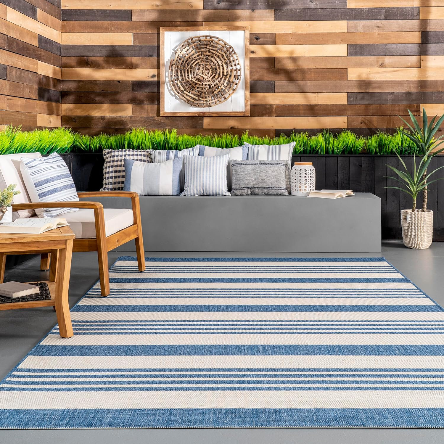 Highland Dunes Robin Multi Stripe Accent Rug - Wayfair Canada