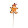 Worth Imports Metal Christmas Gingerbread Man on Stake & Reviews | Wayfair