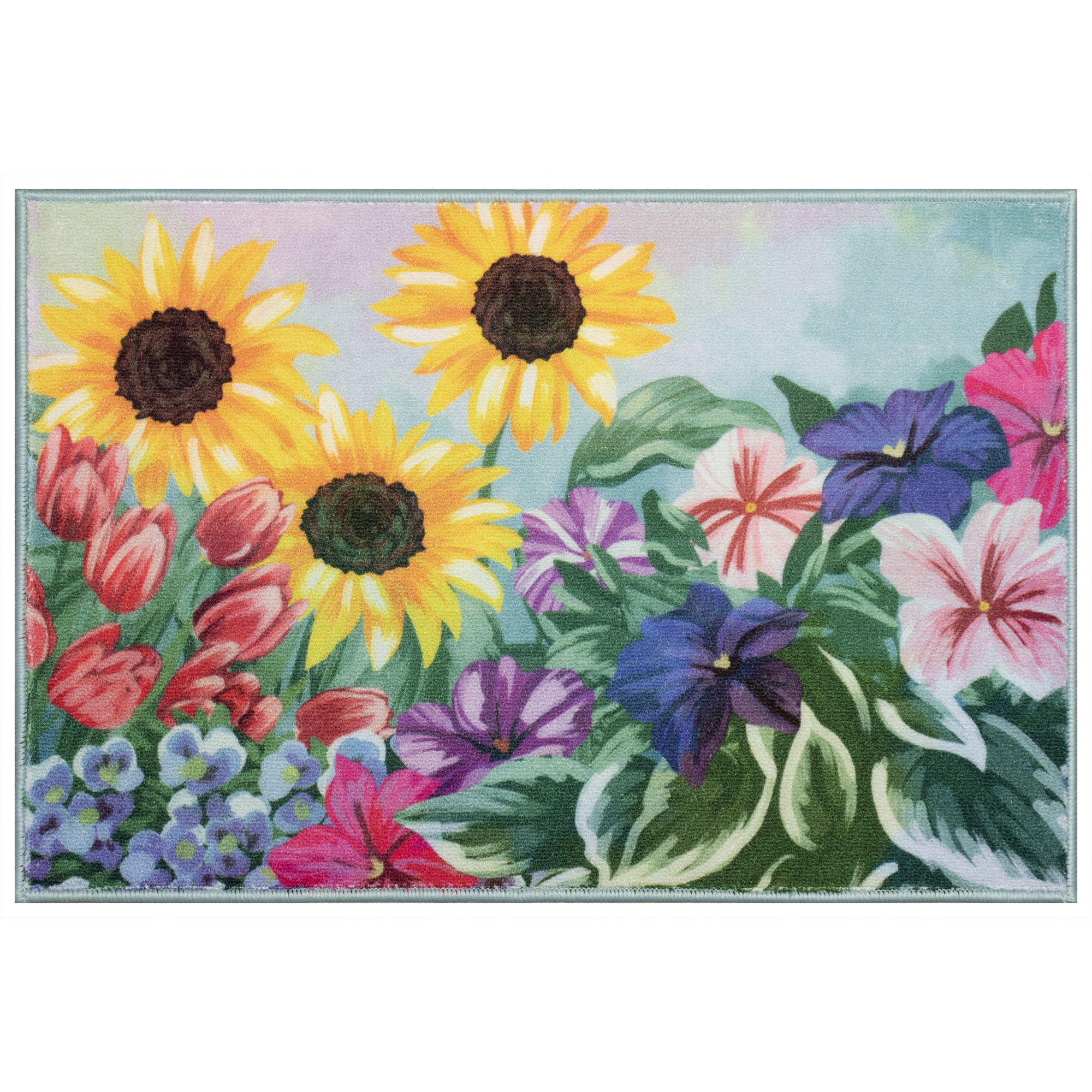 Winston Porter Balham Full Bloom Indoor Mat | Wayfair