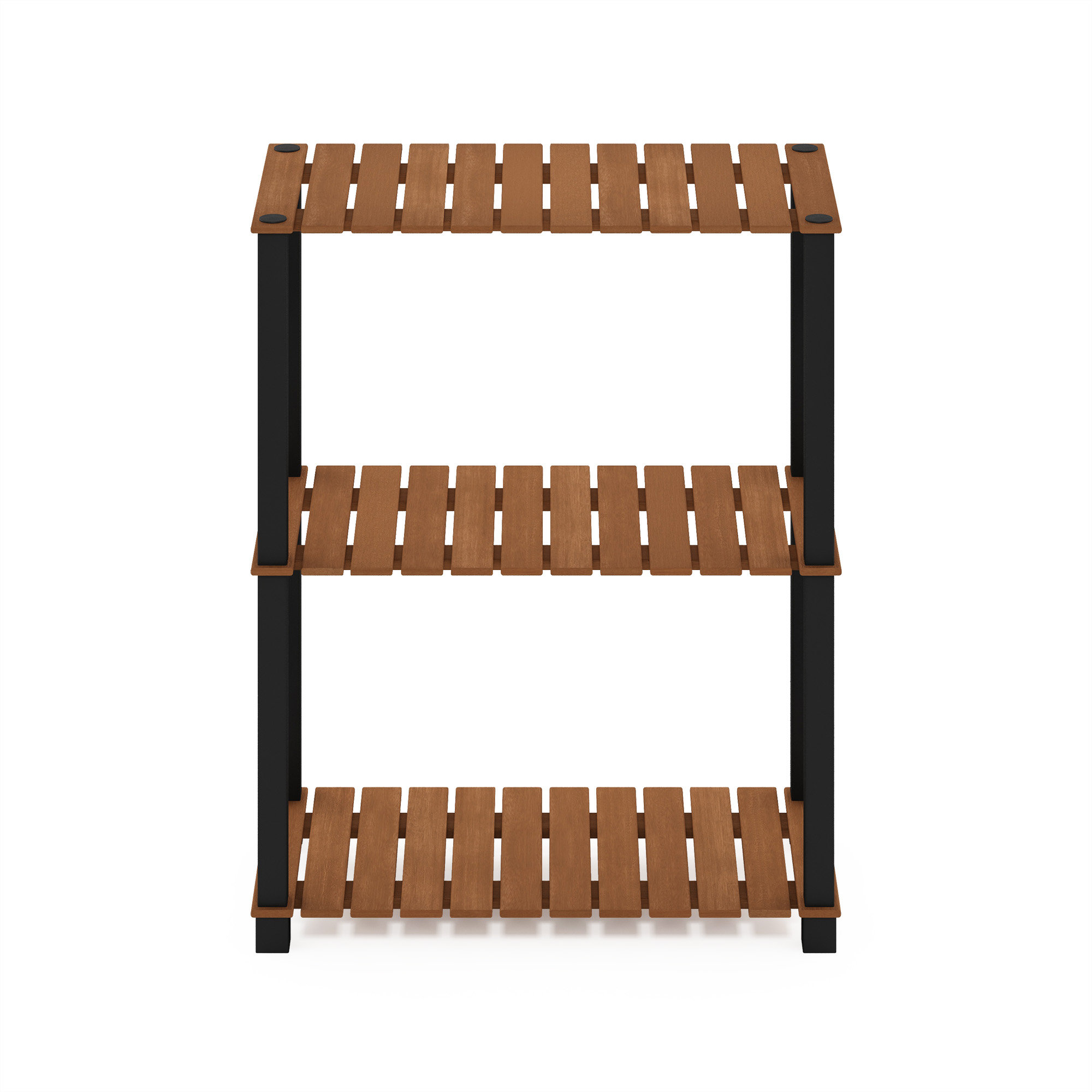 17 Stories Pangkor 3 Tier Weather Resistant Plant Wood Stand with ...