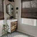 Arlo Blinds Java Deep Sheer Bamboo Roman Shades & Reviews | Wayfair