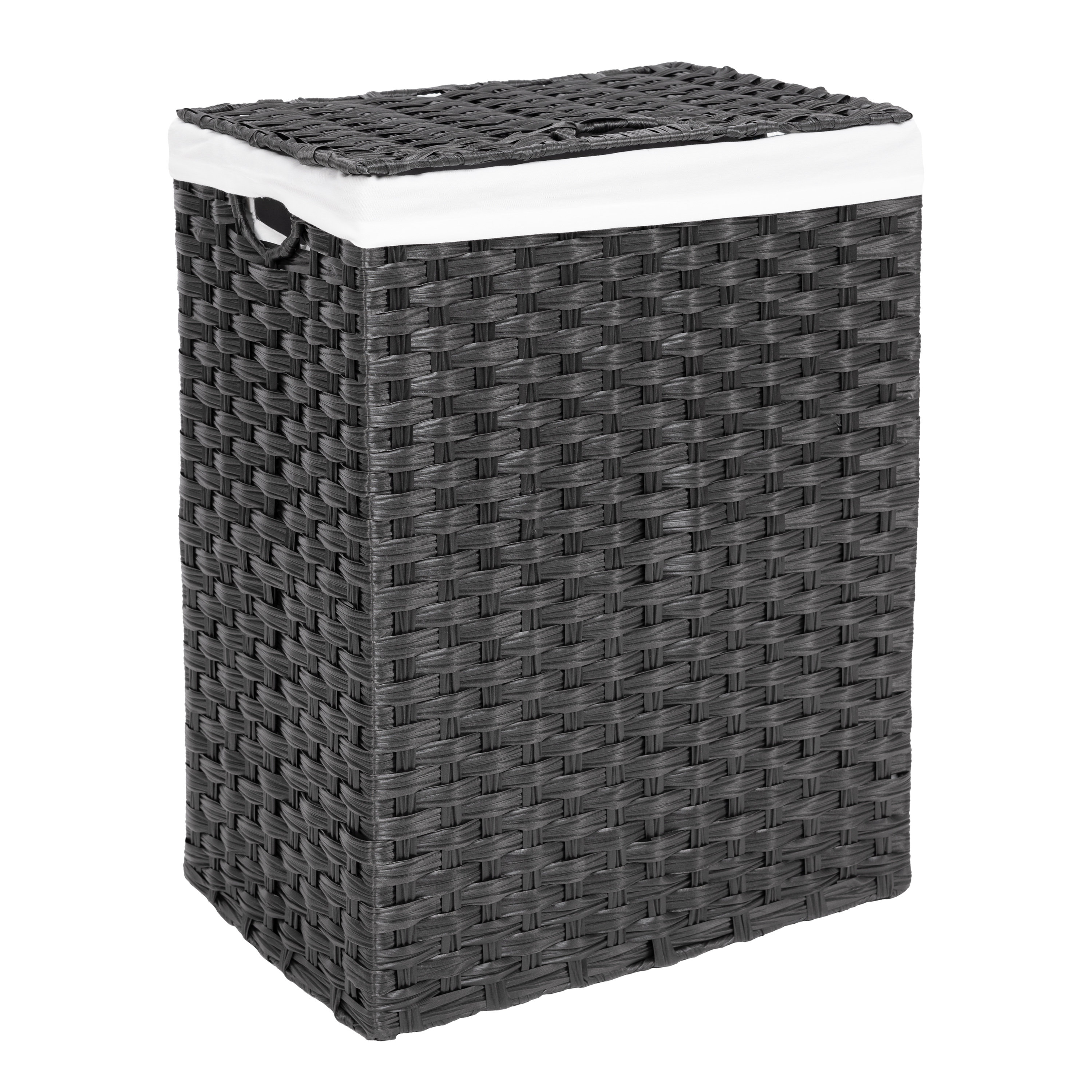Seville Classics Handwoven Rectangle Laundry Hamper & Reviews | Wayfair