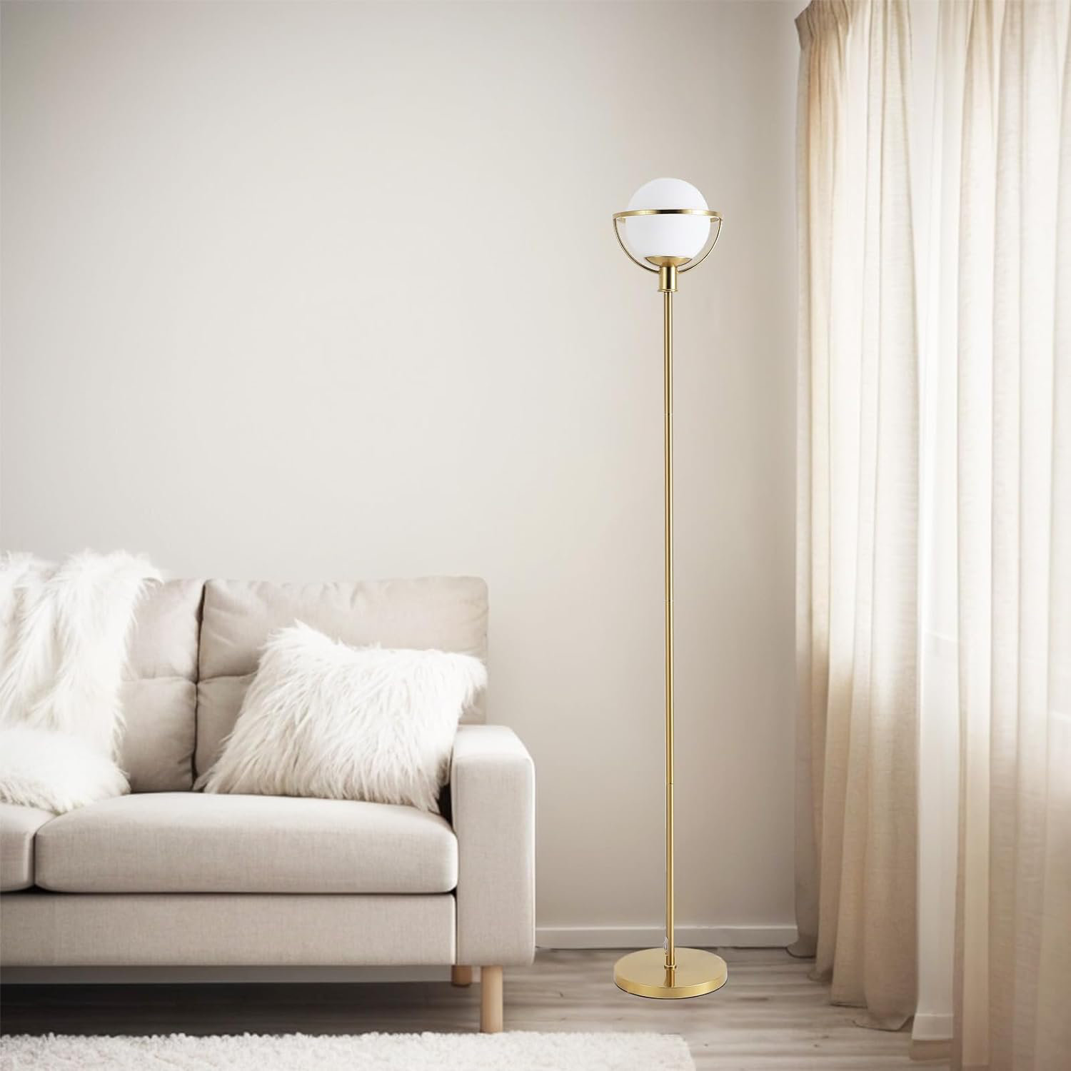 Mercer41 Iesha 71.7'' Arched Floor Lamp | Wayfair