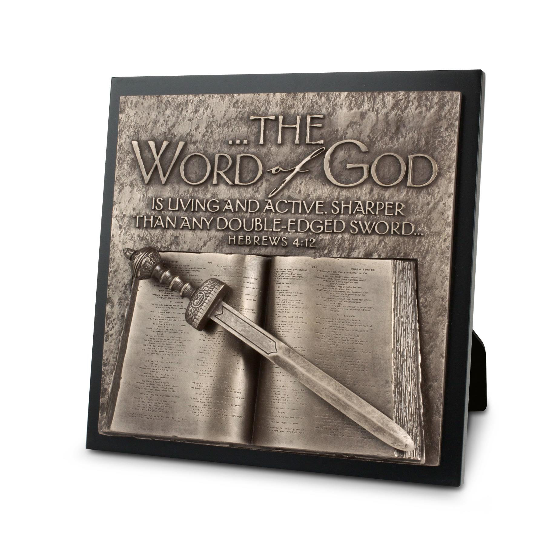 Trinx Gursewak The Word of God Decorative Plaque | Wayfair