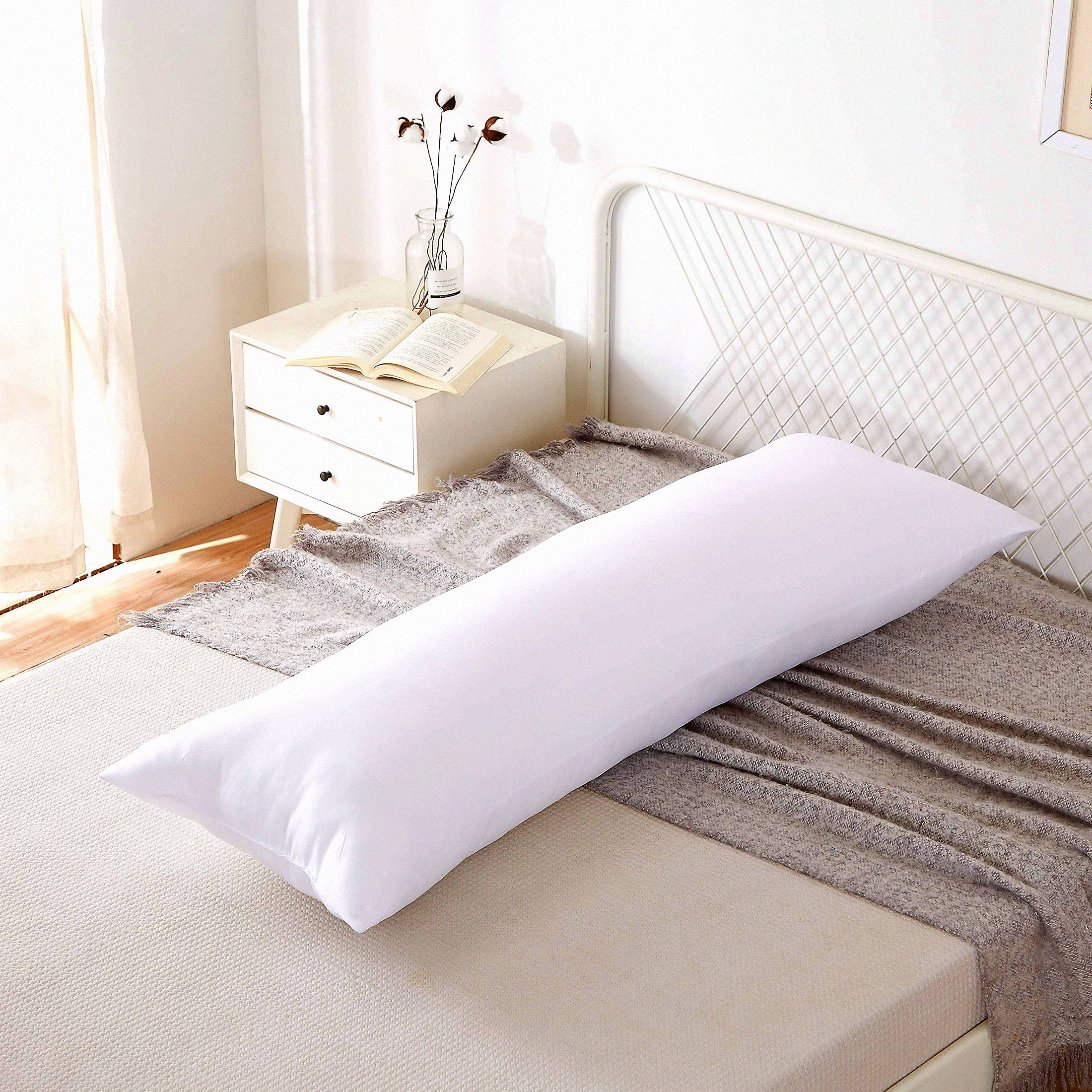 MODAIO UltraComfort Body Pillow - Extra Long Side Sleeper Insert for ...