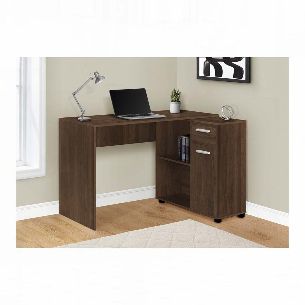 17 Stories Home Office L Shape Computer Desk Storage Drawers | Wayfair
