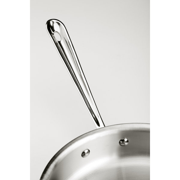 All-Clad D3™ 2-qt. Stainless Steel Double Boiler Set with Lid & Reviews ...