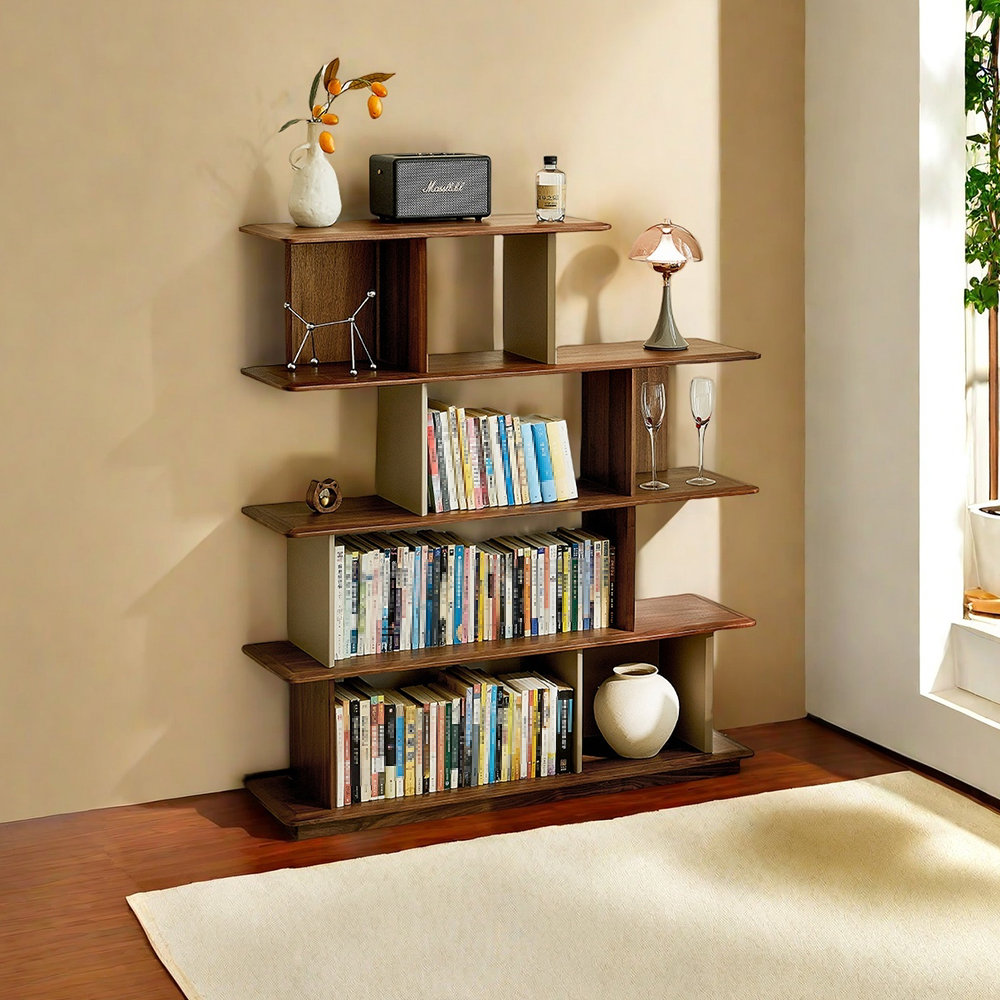 Hokku Designs Pure solid wood high quality bookcase | Wayfair