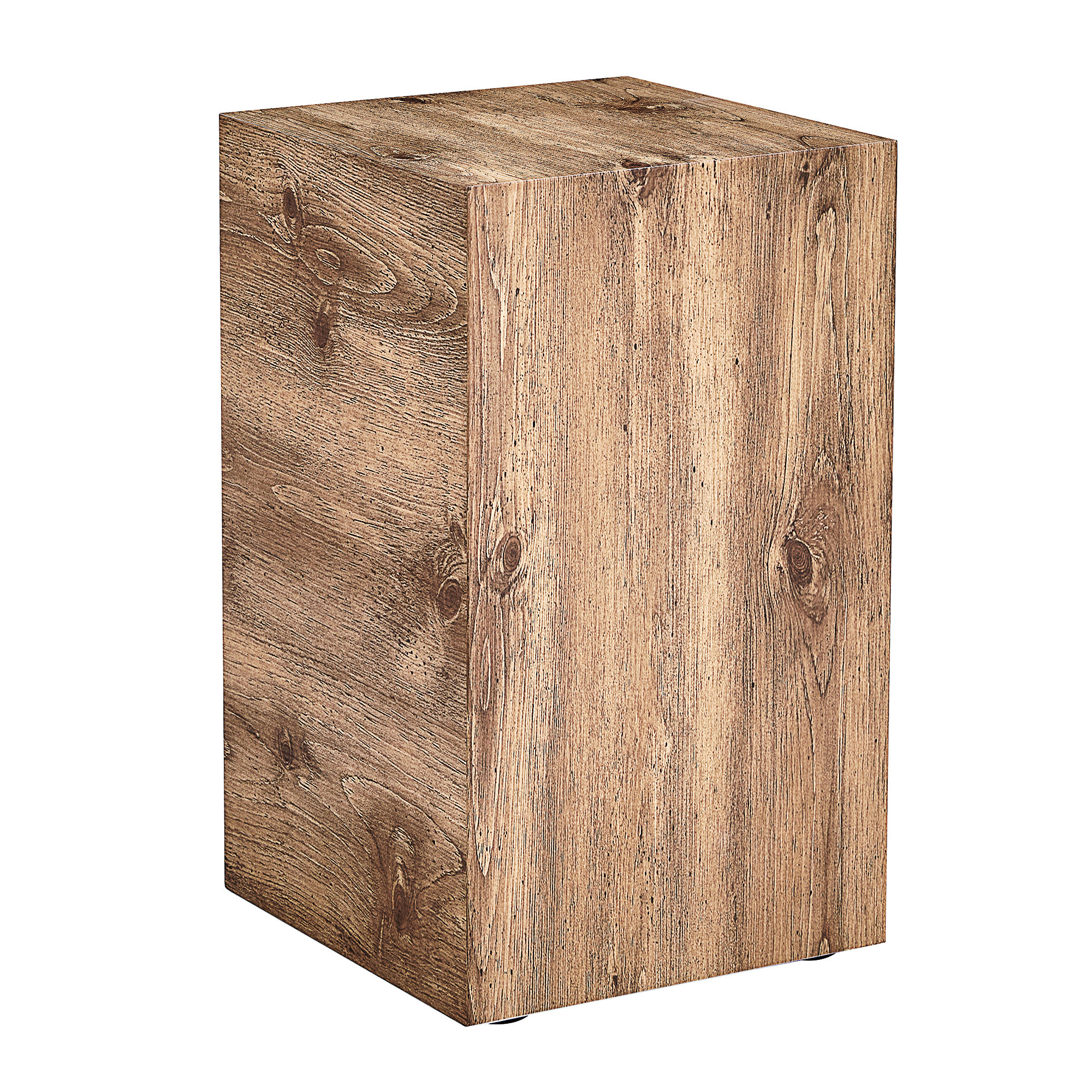 Millwood Pines Compact MDF Coffee Table: 11.8X11.8X19.6 Inches, Stylish ...