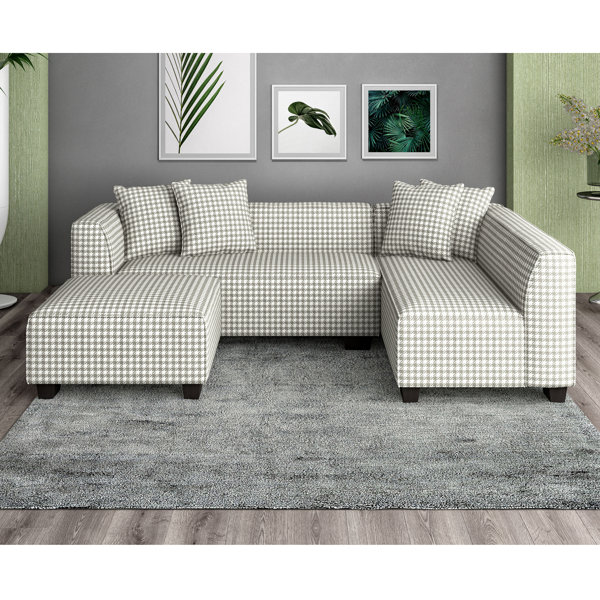 Union Rustic Kayelle 7 - Piece Upholstered Sectional - Wayfair Canada