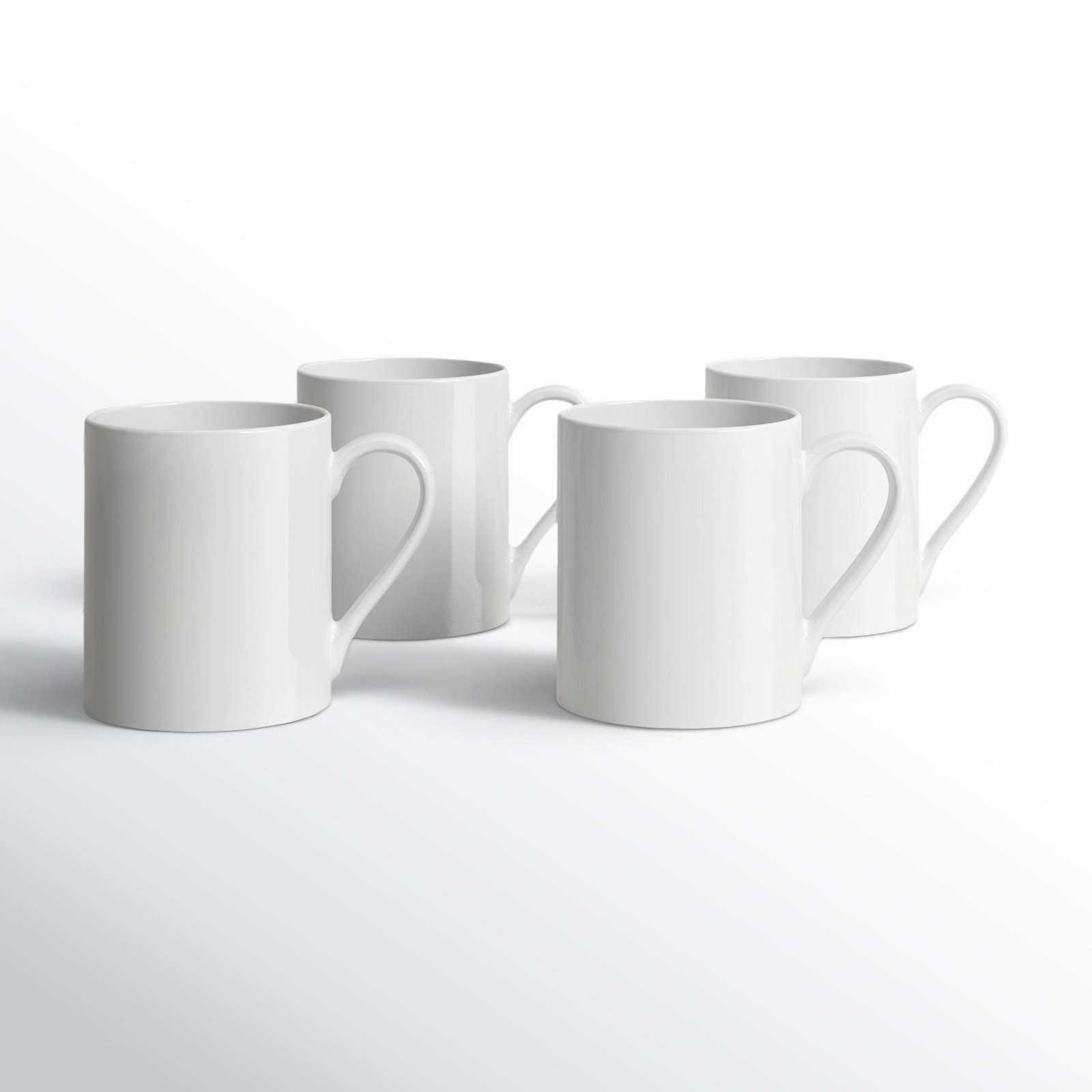 Euro Ceramica Claire Classic Mug Set - 340cc & Reviews | Wayfair