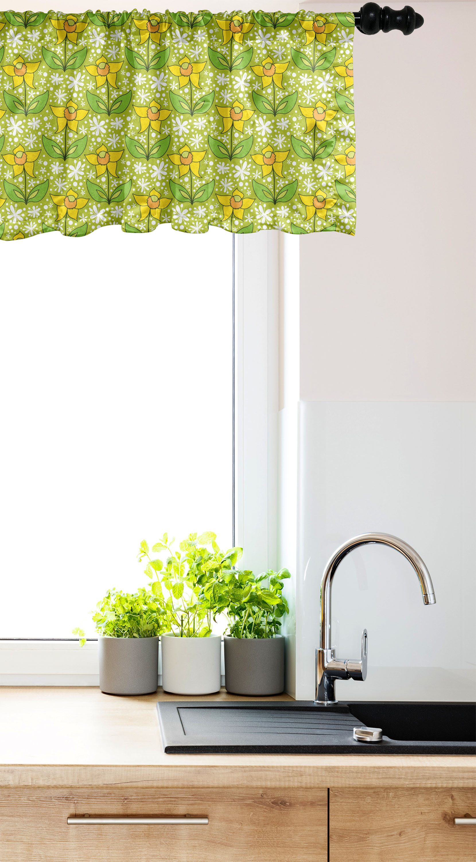 Ambesonne Guitar Valance Pack of 2 Rock Electric Guitars | Wayfair