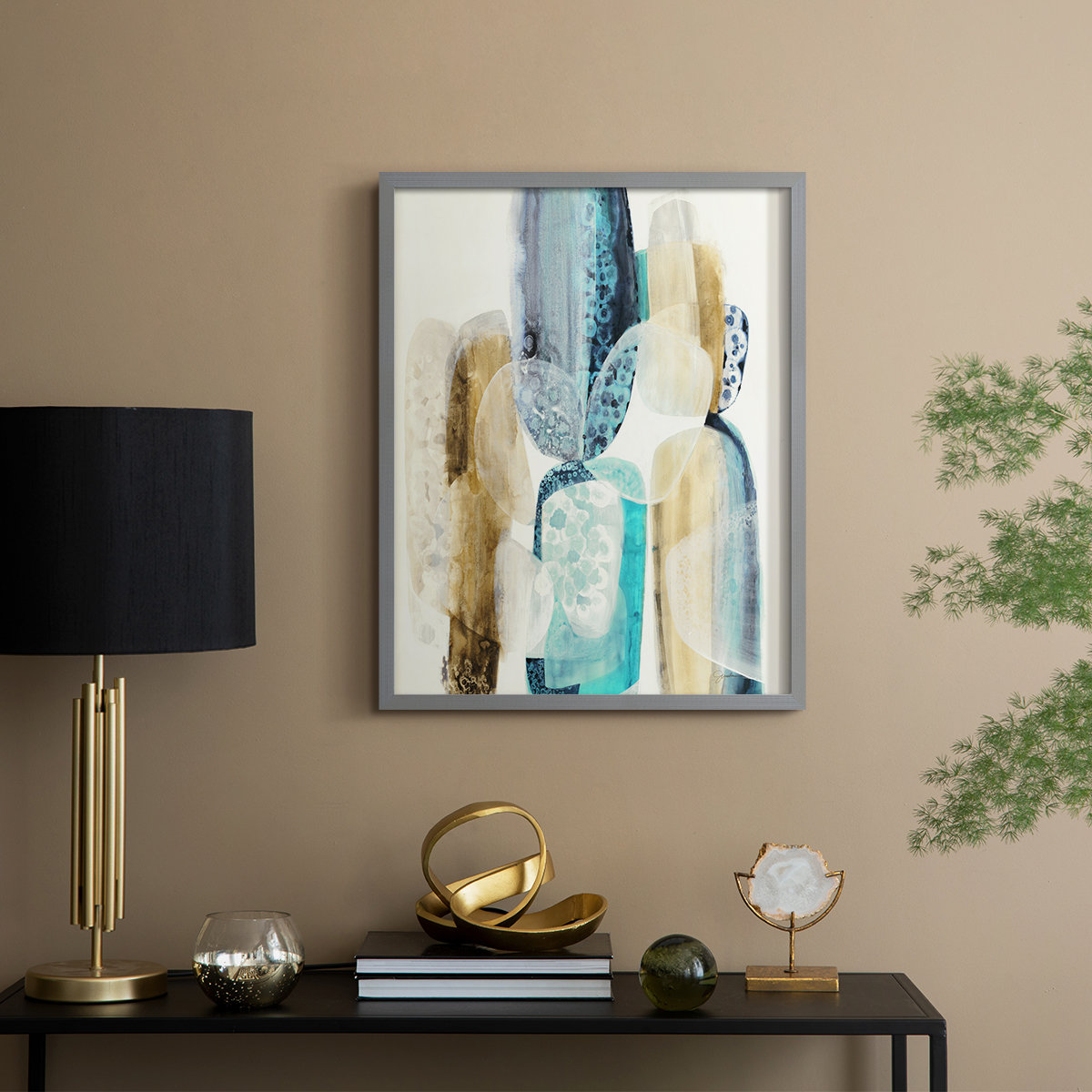 Winston Porter Mood Elevator Framed Print - Solid Wood | Wayfair