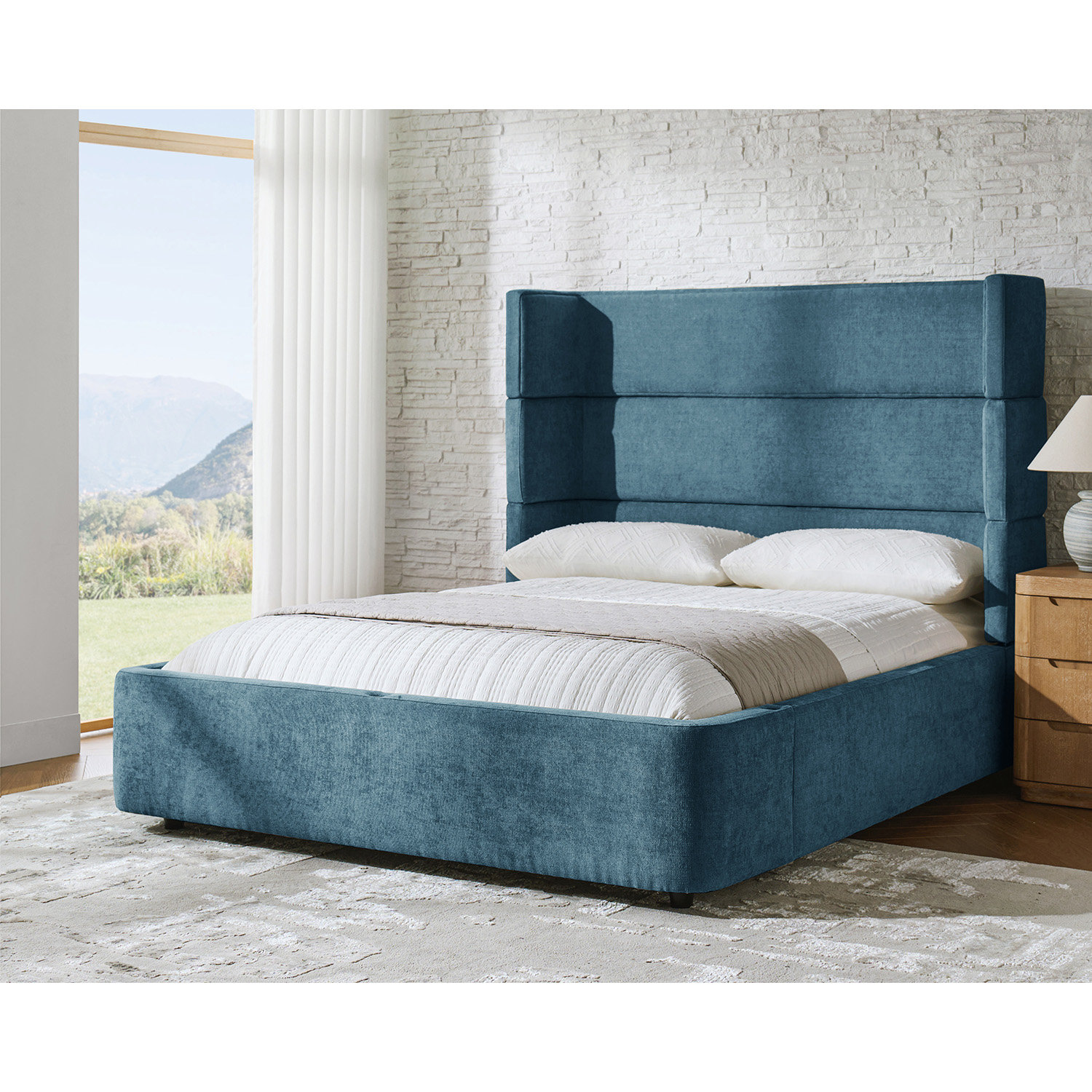 Ebern Designs Lyth5-in-1 Sleek Modern Wingback Transformable ...