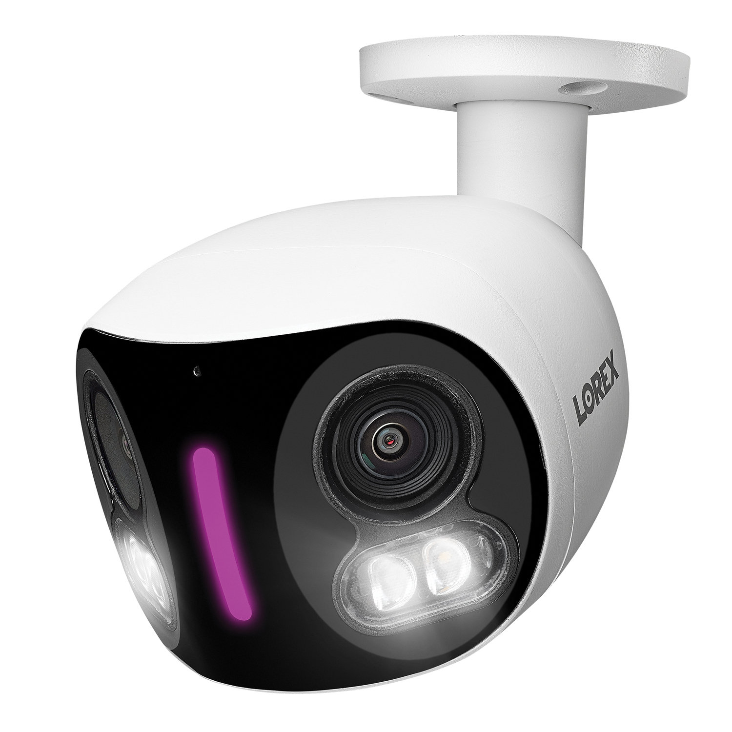 Lorex Wi-Fi 4K Dual-Lens Smart Security Camera with Smart Security ...