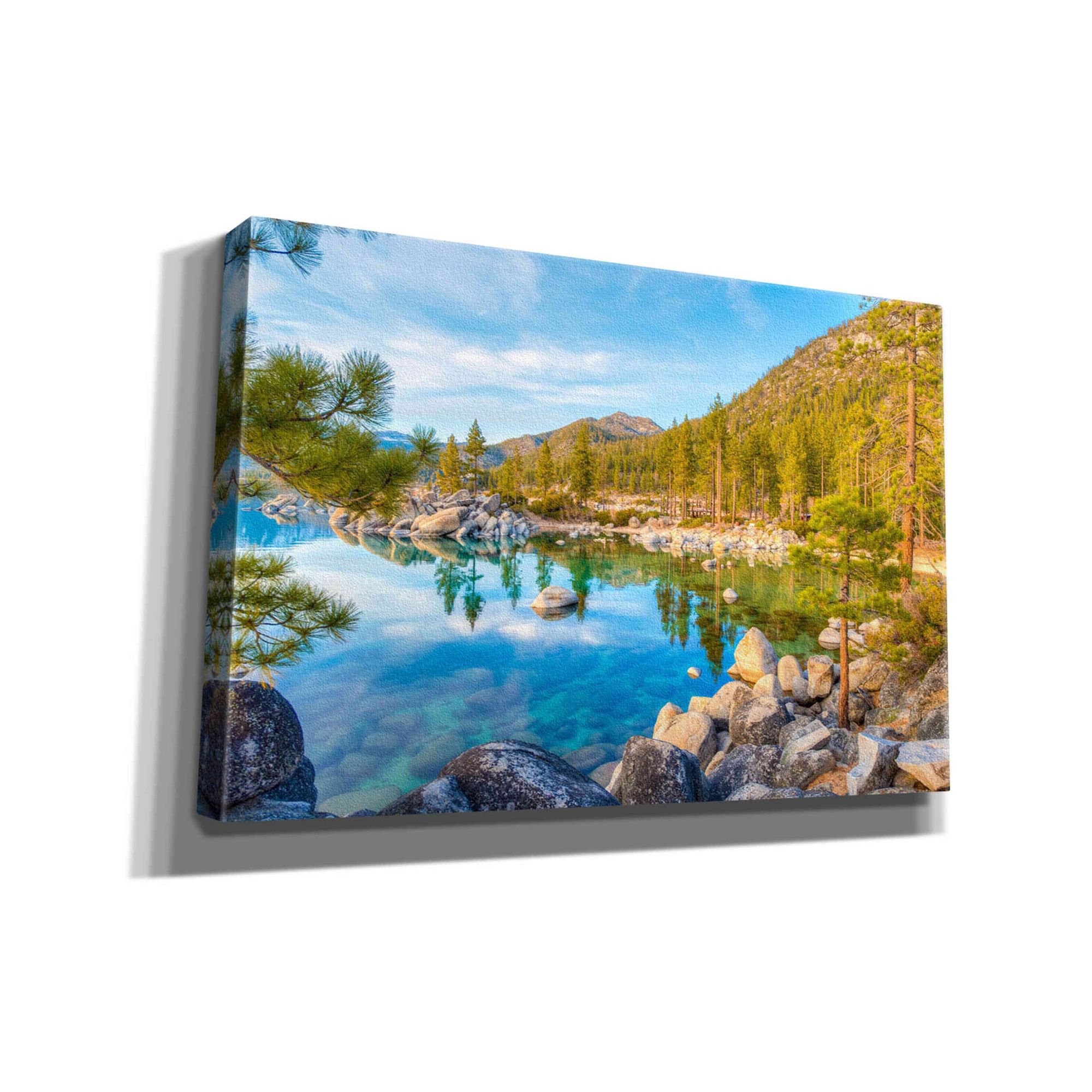 Millwood Pines Majestic Lake Tahoe On Canvas by Edin Chavez Print | Wayfair