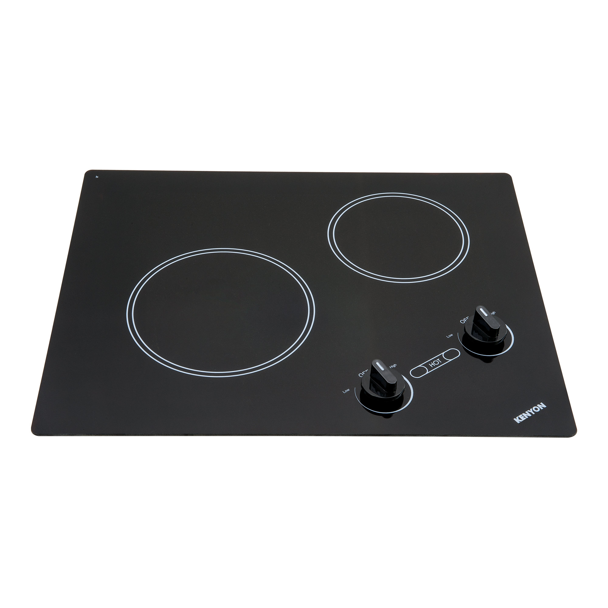 Kenyon Arctic 21" Electric Cooktop with 2 Burners | Wayfair