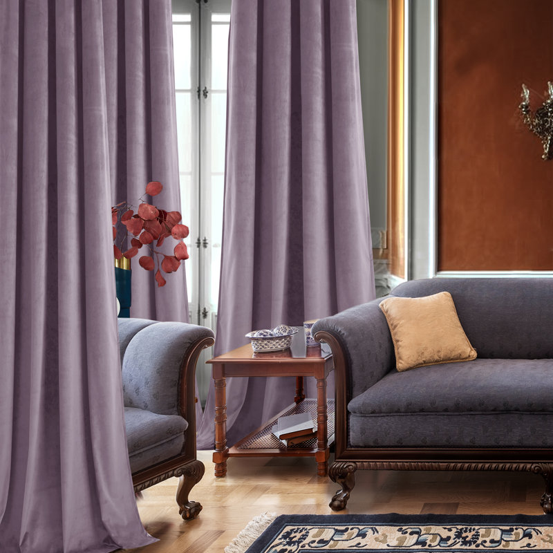 Mercer41 Trenady Polyester Blackout Curtain Pair | Wayfair